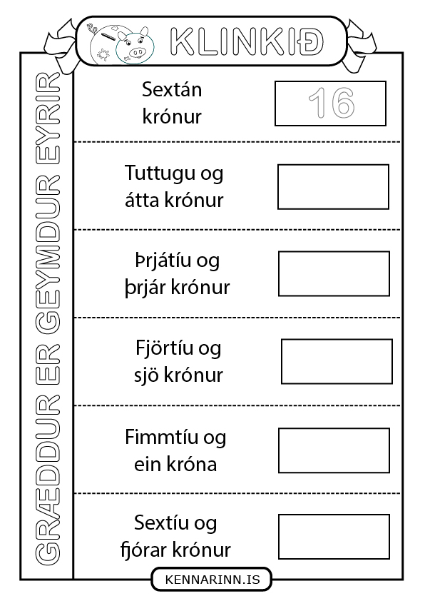 Klinkið – Kennarinn.is